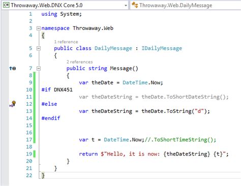Mvc Dnx Vs Dnx Core Stack Overflow