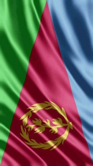 Waving Flag Of Eritrea Waving Flag Free Video 24141399 Stock Video At Vecteezy