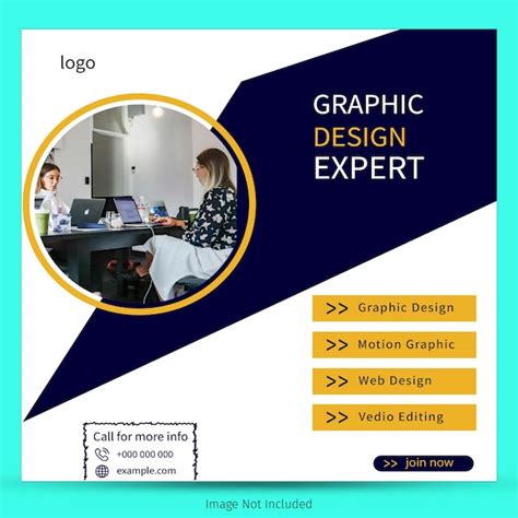 Premium Vector Graphic Expart Social Media Template