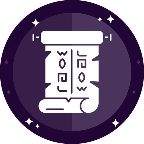 Papyrus Solid Badges Icon 38541420 Vector Art At Vecteezy