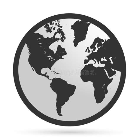 黑色地球向量世界 向量例证 插画 包括有 行星 国际 图象 全球 查出 映射 欧洲 澳洲 12513544