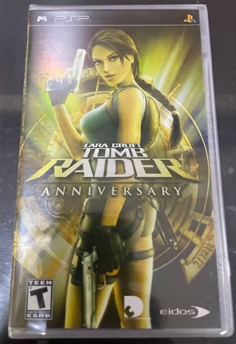 Psp Tomb Raider Anniversary Video Gaming Video Games Playstation On