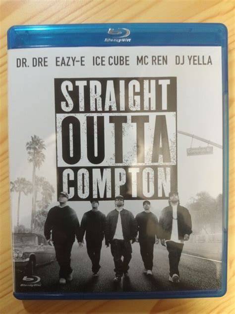 Dr Dre Eazy E Ice Cube Mc Ren Dj Yella 衝出康普頓 Straight Outta Compton Blu Ray Movie 藍光影碟 中文字幕 興趣及