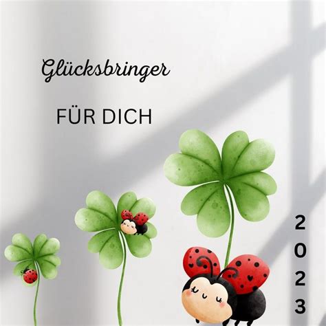 Glücksbringer Bilder mit Sprüchen und kurzen Texten zum Versenden an