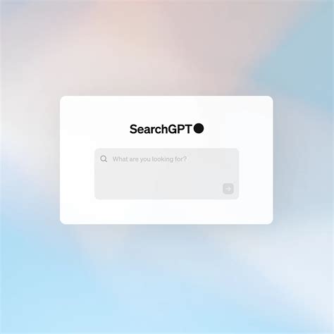 Introducing Chatgpt Search Openai
