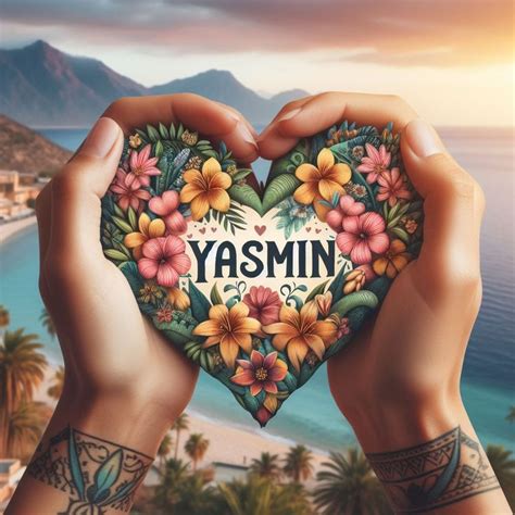 كتابة اسم ياسمين بالذكاء الصناعي Yasmin Quick