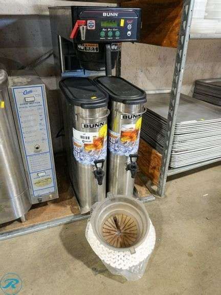 Bunn Infusion Series Coffee Maker Tea Brewer Roller Auctions