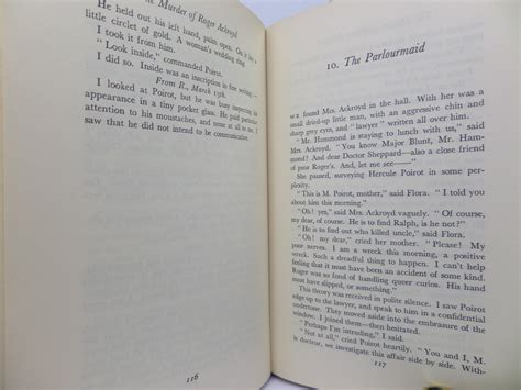 The Murder Of Roger Ackroyd By Agatha Christie 1967 Mfr Rare Books