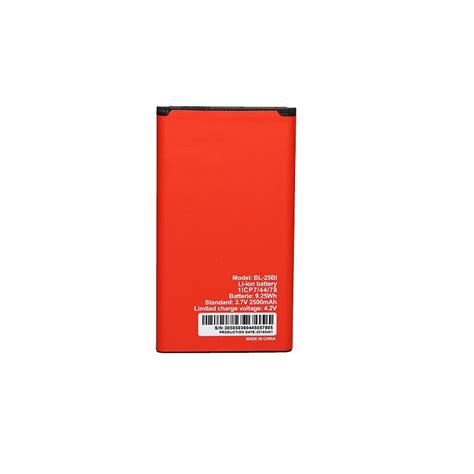 Hot Sell For Itel BL 25BI 2500mah Battery Reliable Power