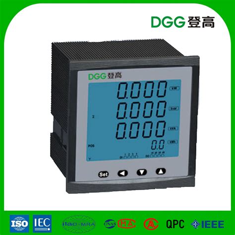 Three Phase Energy Digital Multimeter Electricity Digital Panel Power Meter Voltmeter