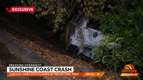 Car Explodes After Crash 7news