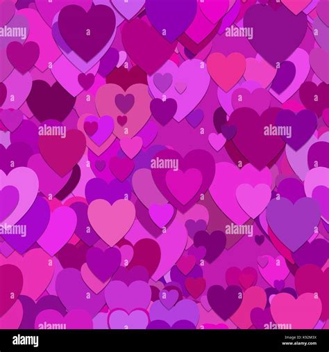 Repeating Random Valentines Day Background Pattern Vector
