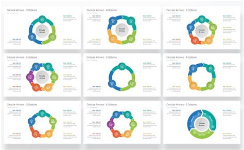 Circular Arrows Powerpoint Templates Incl Cycle And Arrow Envato