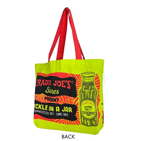 【楽天市場】【新作】trader Joes トレーダージョーズ エコバッグ ブレックファースト ピクルス トレジョ トートバッグ マイバッグ