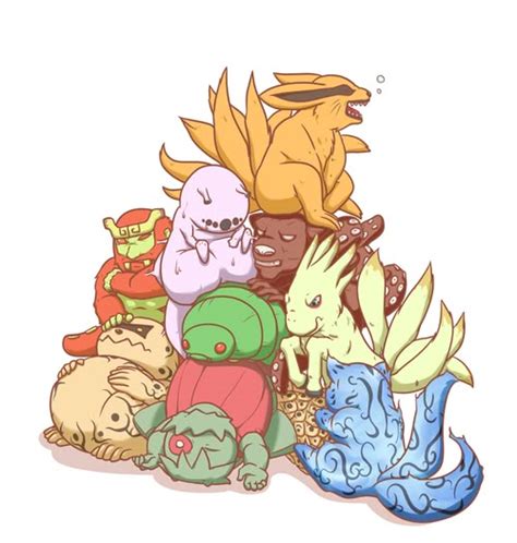17 Best Images About Tailed Beast And Jinchuriki On Pinterest The Two