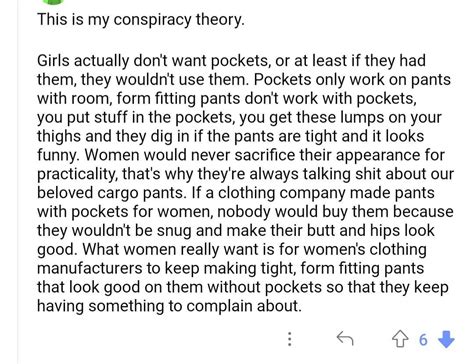 Conspiracy Theory Women Dont Want Practicality They Just Want To Look Sexy And Have Something