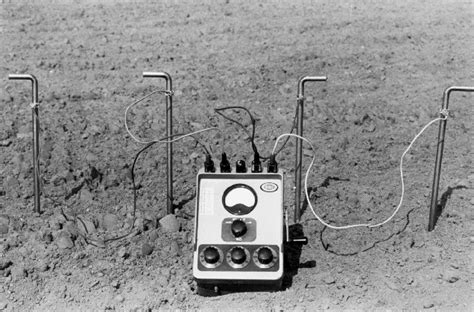 114 Equipment Layout For The Wenner Array Technique From Rhoades