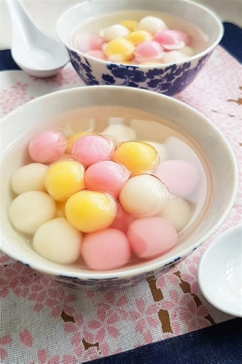 Tang Yuan Recipe Glutinous Rice Balls In Sweet Ginger Syrup Souper