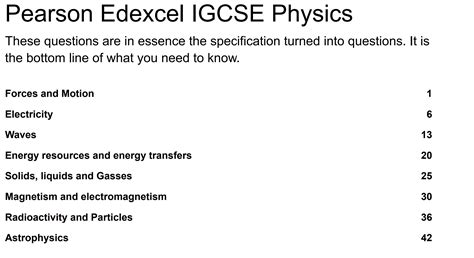 Igcse Physics Notes 2023 Teaching Resources