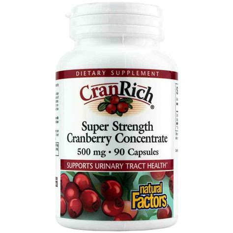 Cranrich Super Strength Cranberry Concentrate Natural Factors
