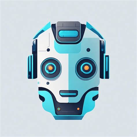 Premium Ai Image Ai Robot Head Design