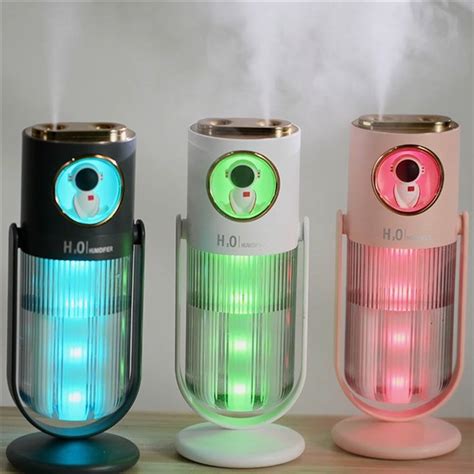 【楽天市場】加湿器 くまモデル 卓上加湿器 小型 ライト付き おしゃれ 可愛い 380ml 大容量 2000mah アロマディフューザー