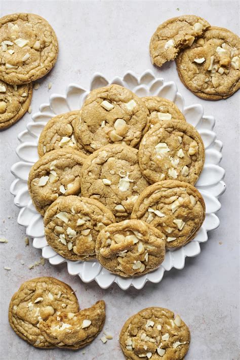 White Chocolate Macadamia Nut Cookies Olive And Mango
