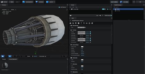 Rocket Thruster Engine 3d Model By Demmordor