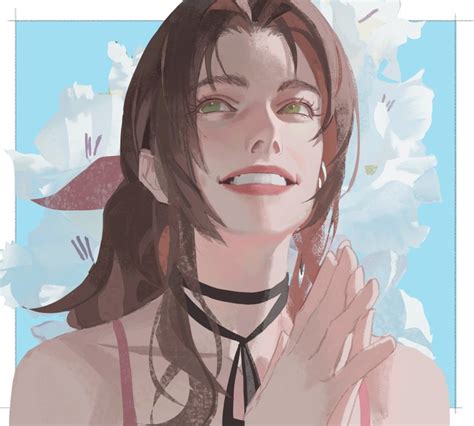 Yaoyao794 Aerith Gainsborough Final Fantasy Final Fantasy Vii Square Enix Highres 1girl