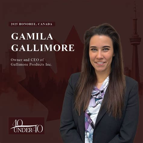 Celebrating Leadership Gamila Gallimore Recognized In Business Elites