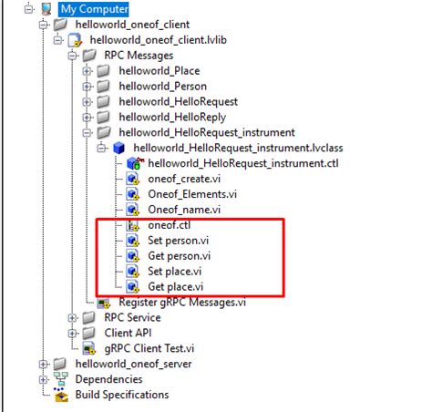 Oneof Support Issue 21 Ni Grpc Labview GitHub