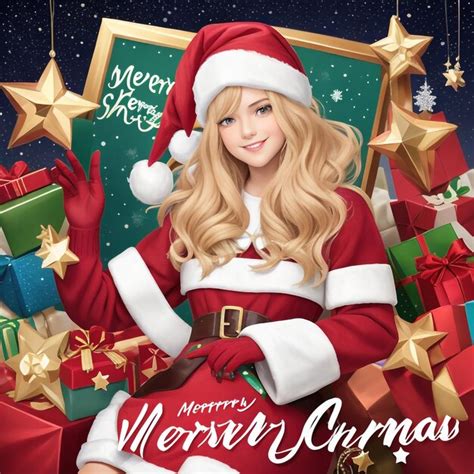 Premium Ai Image Merry Christmas Star Images Collections Cute