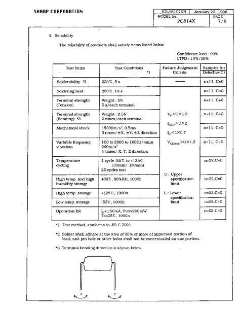 Pc814 Datasheet811 Pages Sharp Device Specification For Photocoupler