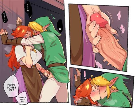 Link And Malon The Legend Of Zelda And 1 More Drawn By Kukumomo