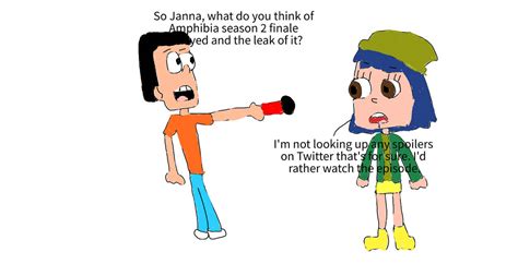 Simon Interviews Janna On Amphibia Season 2 By Simpsonsfanatic33 On