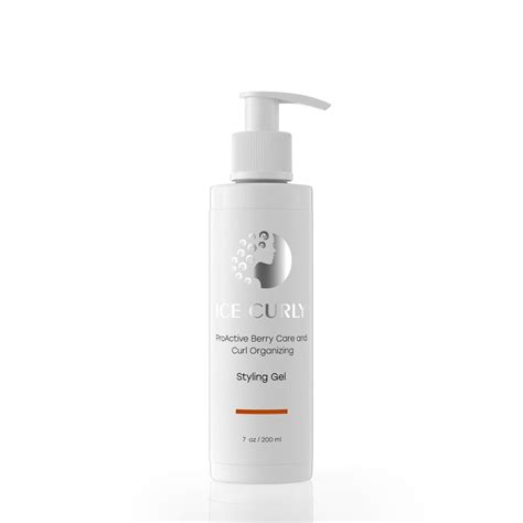 Гель сильной фиксации кудрявых волос ICE CURLY