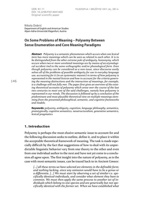 pdf on some problems of meaning polysemy between sense enumeration