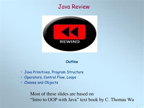 Ppt Java Review Powerpoint Presentation Free Download Id1088058
