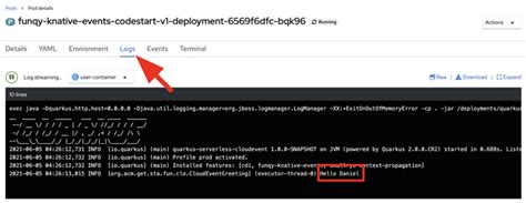 Bind A Cloud Event To Knative