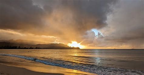 Hanalei Bay Sunset North Shore Kauai Album On Imgur