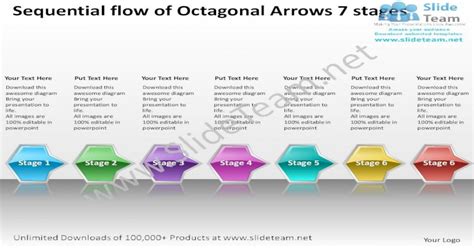 Pdf Business Power Point Templates Sequential Flow Of Octagonal Arrows 7 Stages Sales Ppt