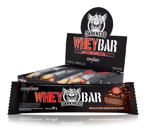 Barra Darkness Chocolate Caixa Integral Integralmedica Barra