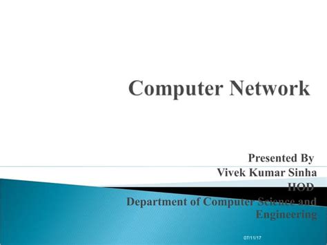 introduction of computer network ppt