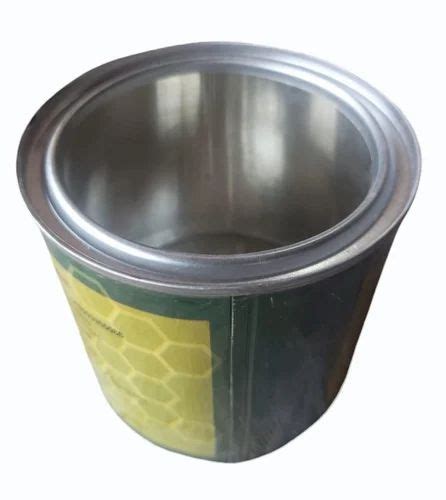 Cylindrical 750ml Printed Wax Tin Containers At Rs 13piece In Indore