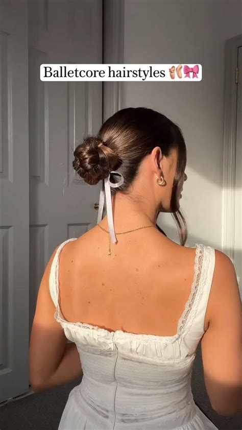 Balletcore Hairstyles Beautiful Ballerina Inspired Hairstyles Lots