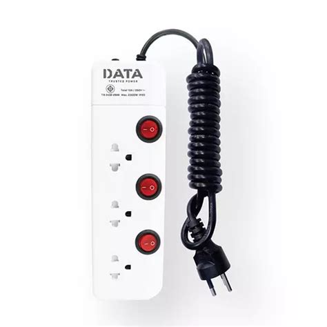 Data Plugs 3 Sockets 3 Switch 5m 813 Off Central Online