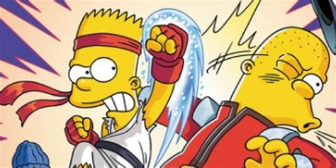 Simpsons Characters Get Turned Into Their Street Fighter 2 Counterparts