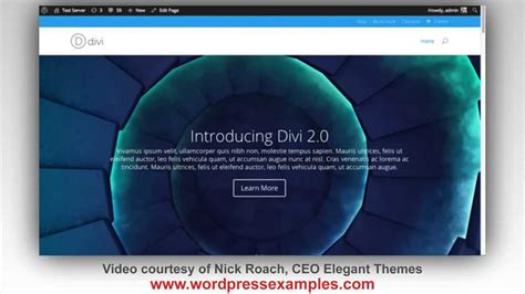 how to build a wordpress website from scratch with the divi builder