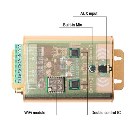wifi spi led controller 2048 digital addressable pixel control with