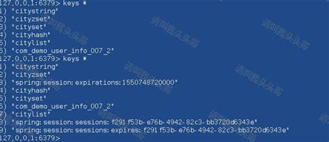 Springboot进阶教程五十四整合redis之共享session 请叫我头头哥 博客园